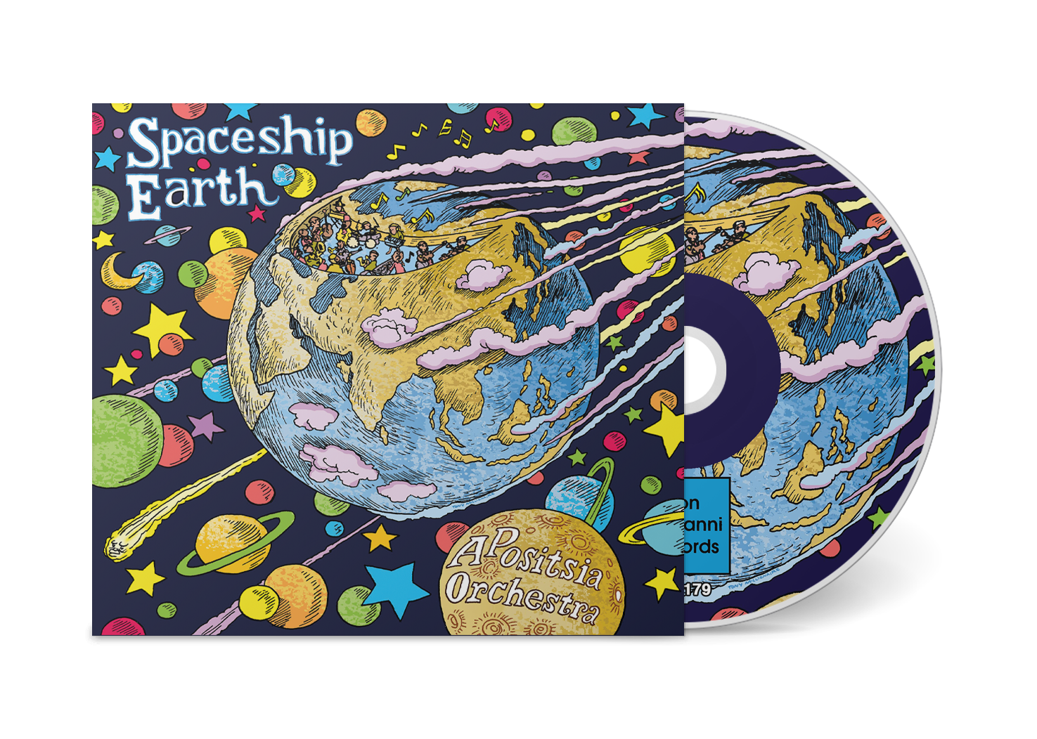 APositsia Orchestra "Spaceship Earth" CD – Don Giovanni Records