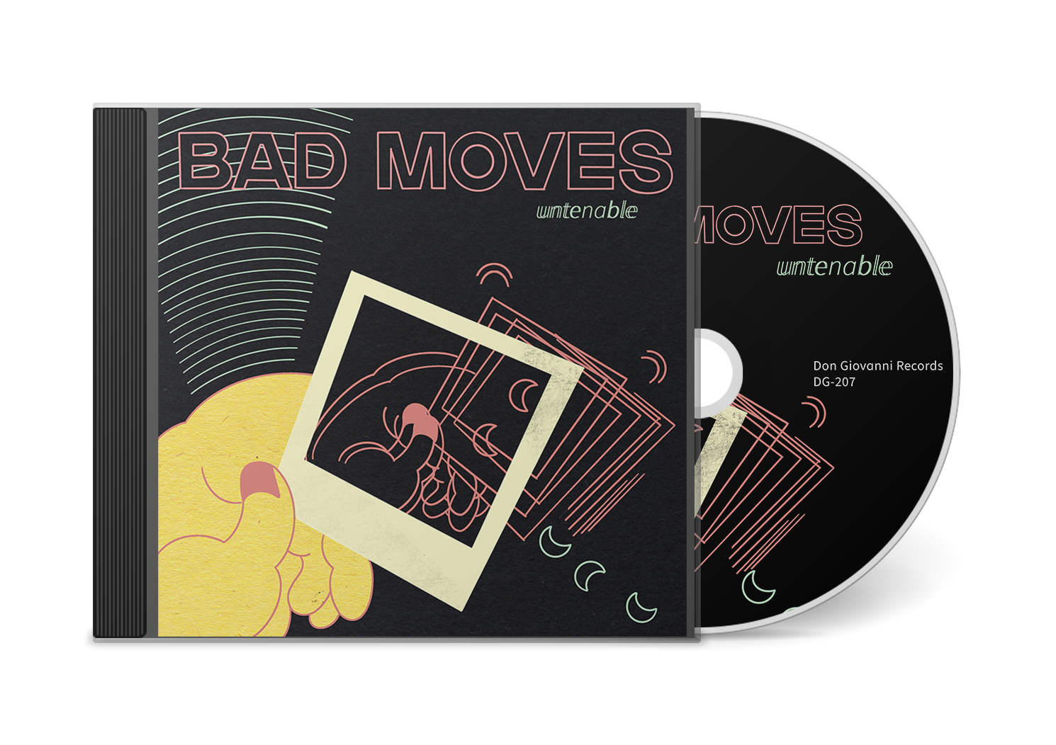 Bad Moves "Untenable" CD – Don Giovanni Records
