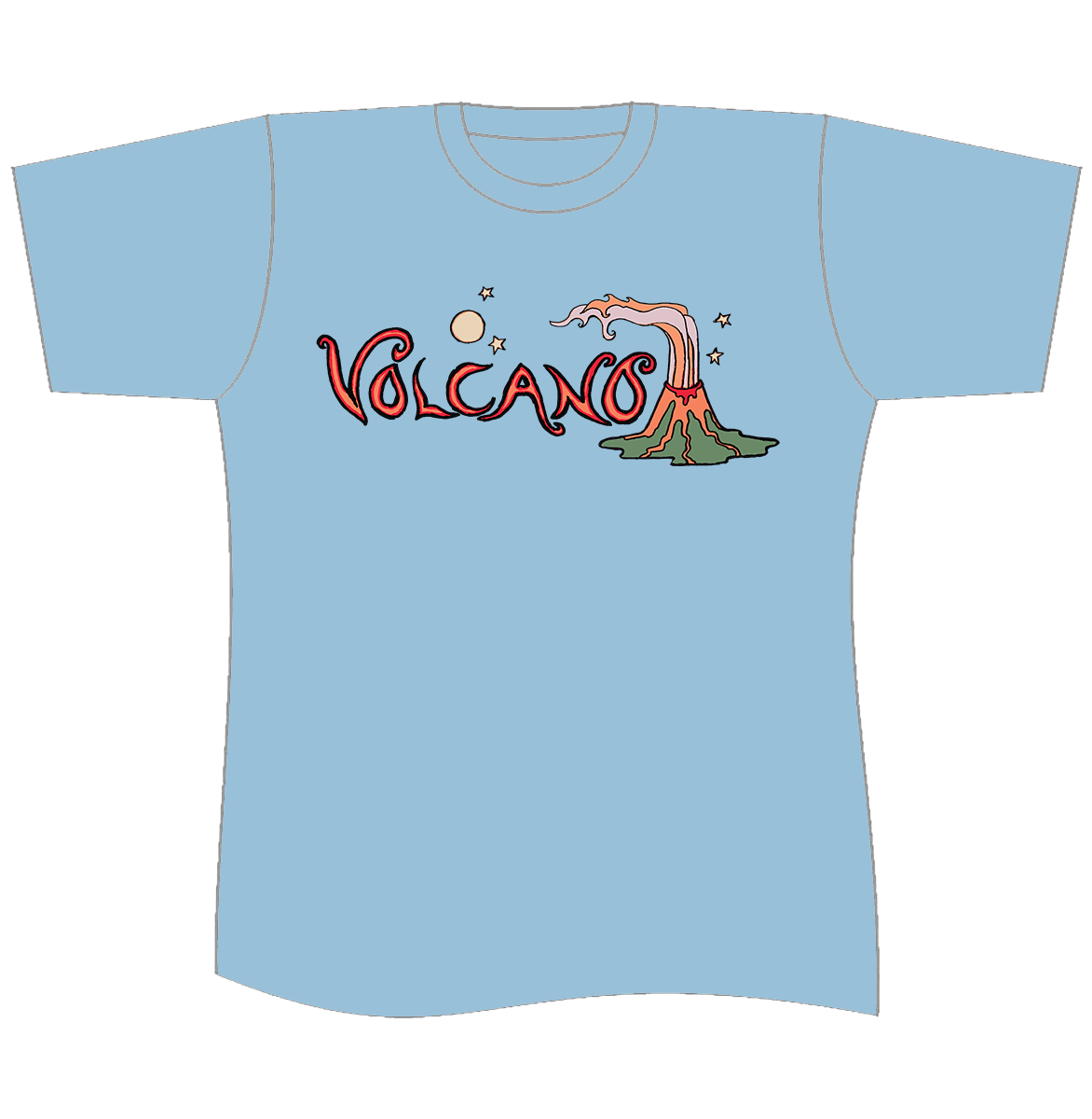 Volcano "Volcano" T-Shirt – Don Giovanni Records
