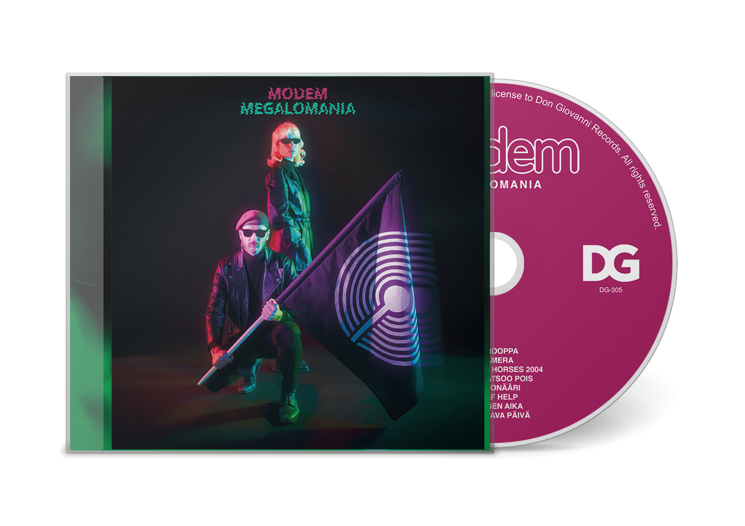 Modem "Megalomania" CD – Don Giovanni Records